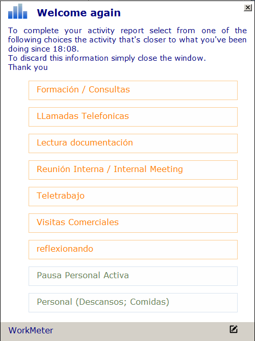 Basic Concepts - Help Workmeter