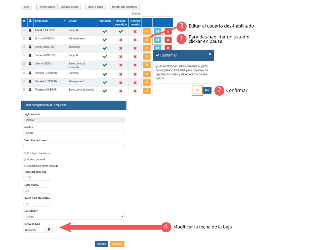 Calendário - Help Workmeter